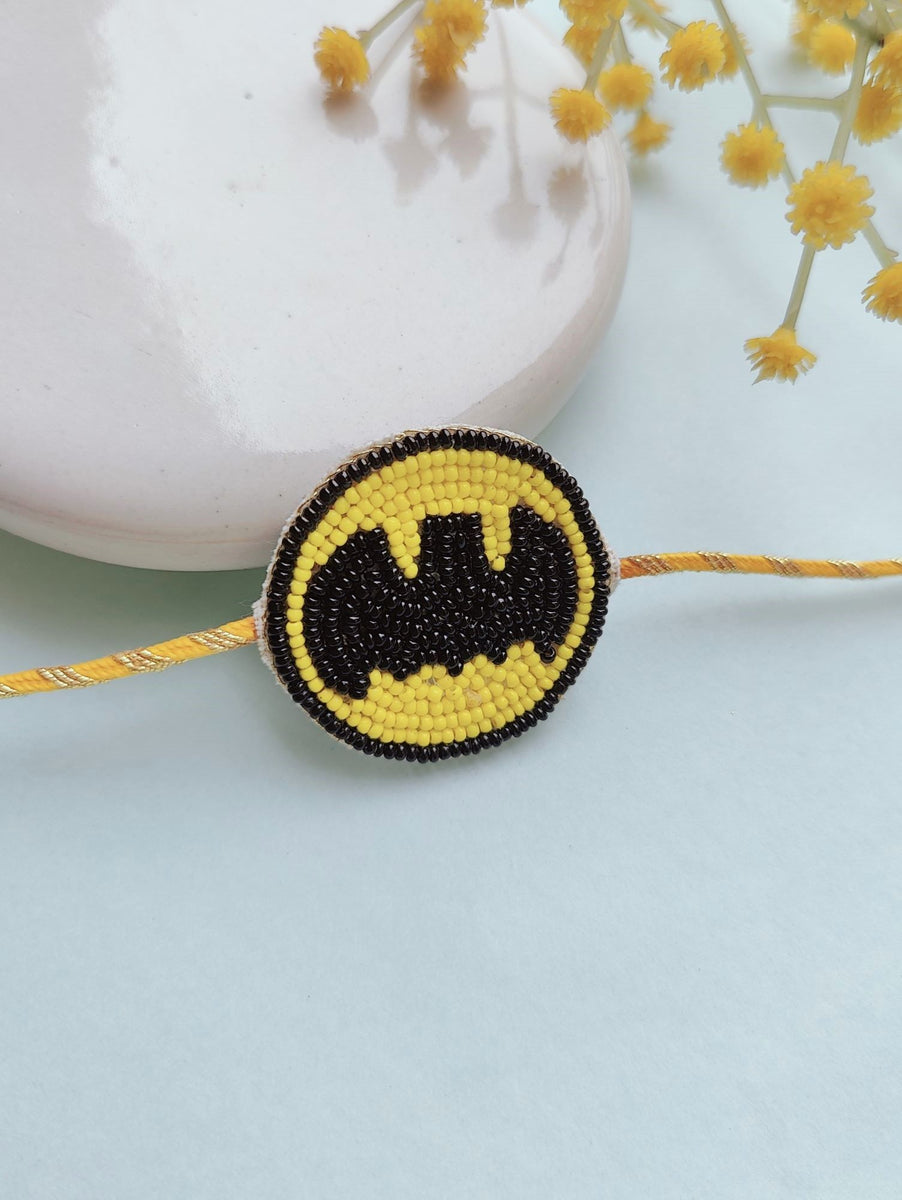 Batman Rakhi: Handmade avenger rakhi for Kids for Raksha Bandhan 2024